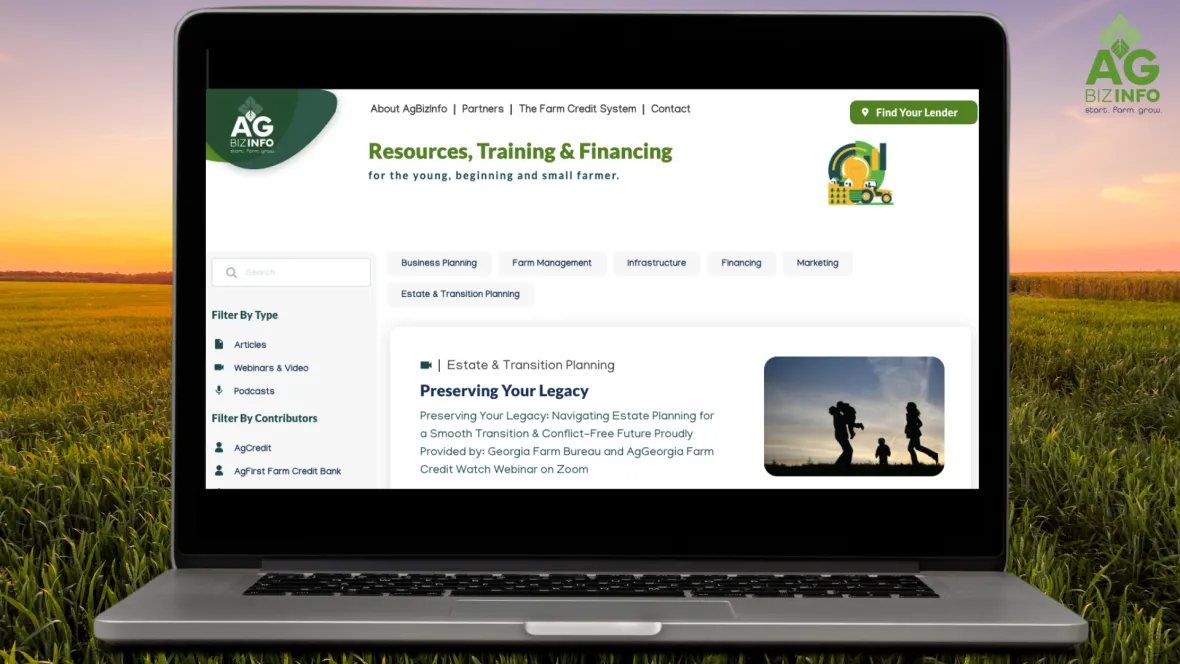 AgFirst, partners launch AgBizInfo for young, beginning and small ...
